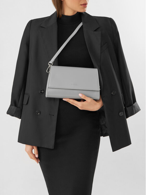 Simple Geantă MLR-J-013-05 Gri | Modivo.ro