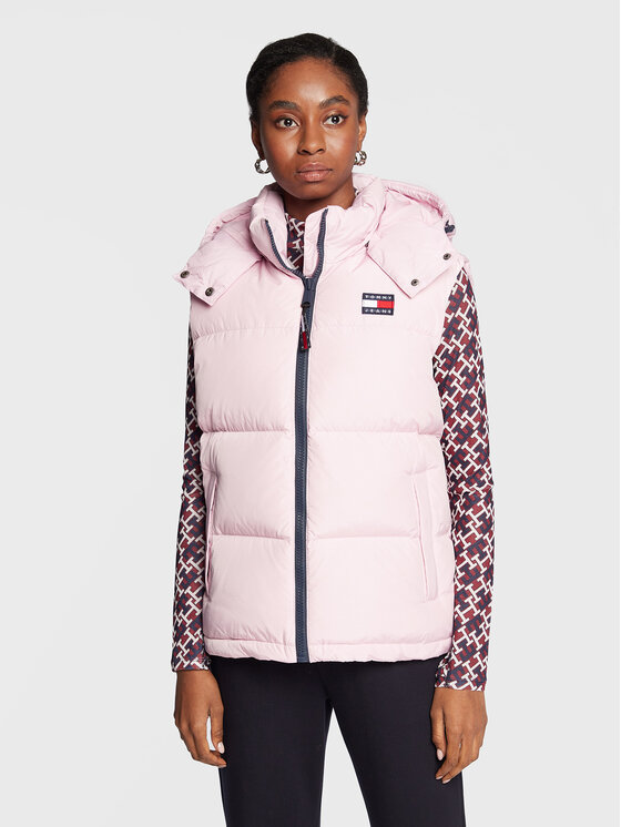 Tommy Jeans Prsluk Alaska DW0DW14290 Ružičasta Regular Fit | Modivo.hr