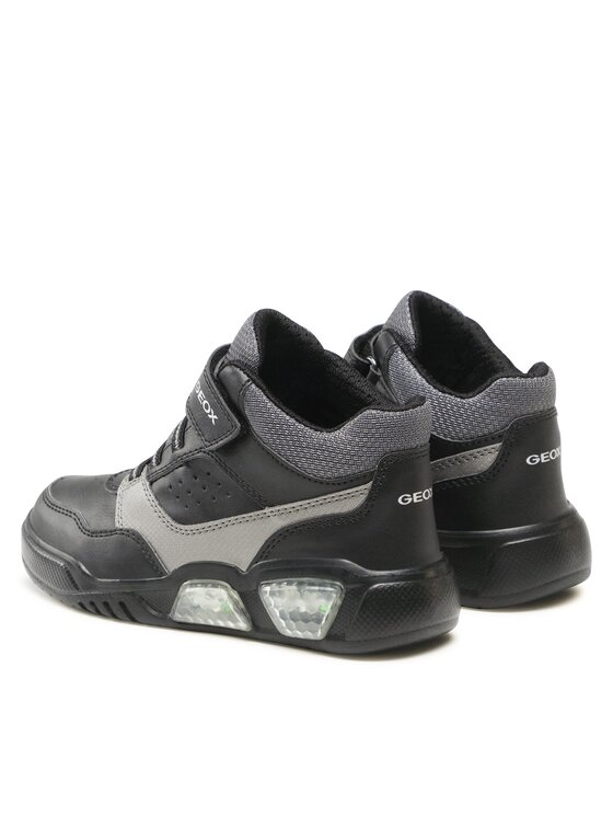 Geox Sneakers J Illuminus Boy J36GVB 05411 C0005 S Negru | Modivo.ro