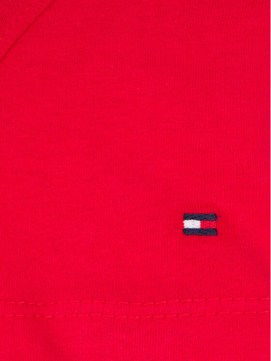 Tommy Hilfiger Тишърт Sticker KB0KB05124 M Червен Regular Fit | Modivo.bg
