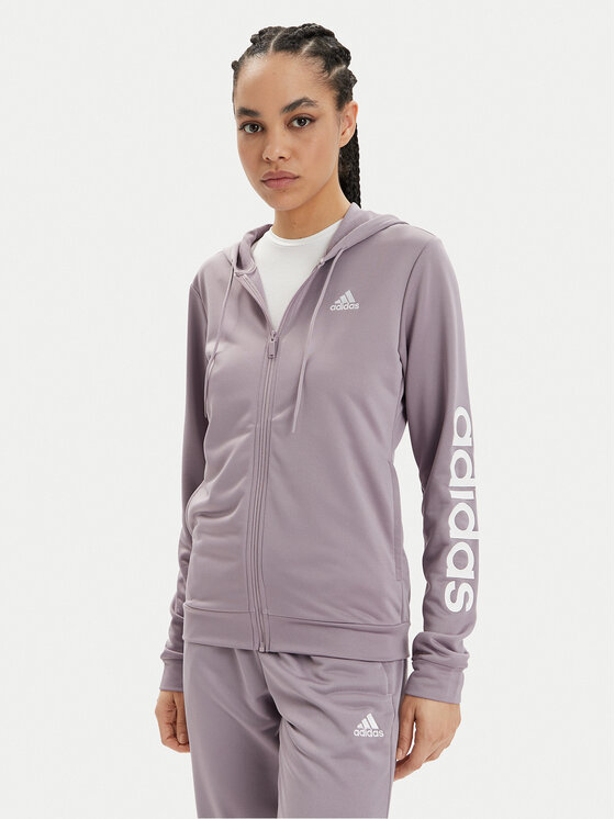 Adidas Tepláková Souprava Linear Is0851 Fialová Regular Fit Modivo Cz