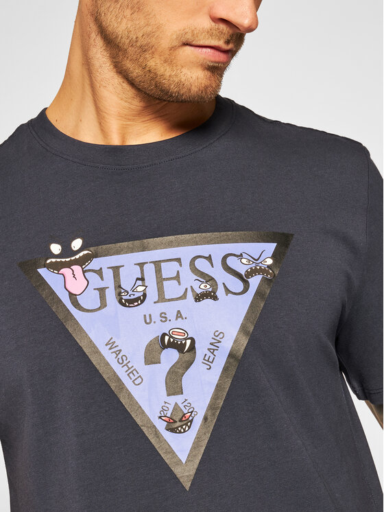 Guess Tričko Monster M0YI51 I3Z00 Tmavomodrá Regular Fit | Modivo.sk