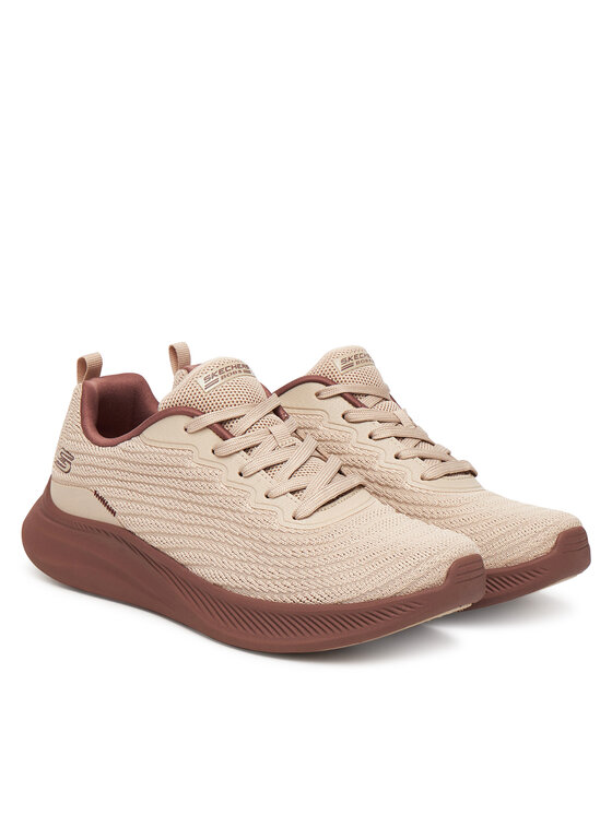 Skechers Sneakersy Bobs Moda Flex 117731/NAT Béžová | Modivo.cz
