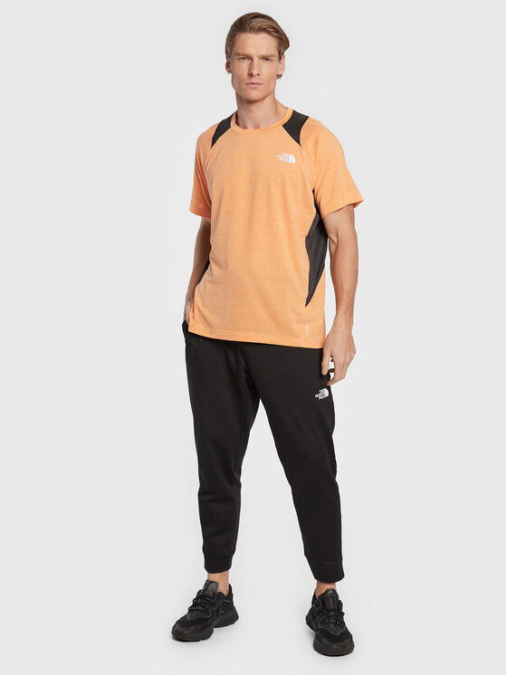 The North Face T Shirt Athletic Outdoor Glacier NF0A5IMI Orange Regular Fit