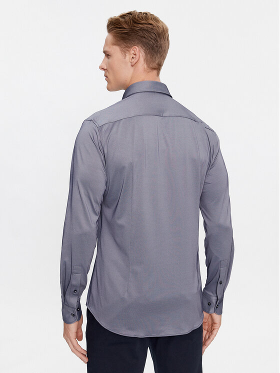 Boss Koszula P-Hank-Spread-C1-222 50503533 Niebieski Slim Fit | Modivo.pl