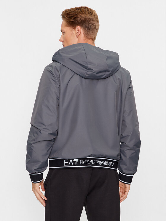 EA7 Emporio Armani Kurtka przejściowa 6RPB08 PN27Z 1977 Szary Regular Fit | Modivo.pl
