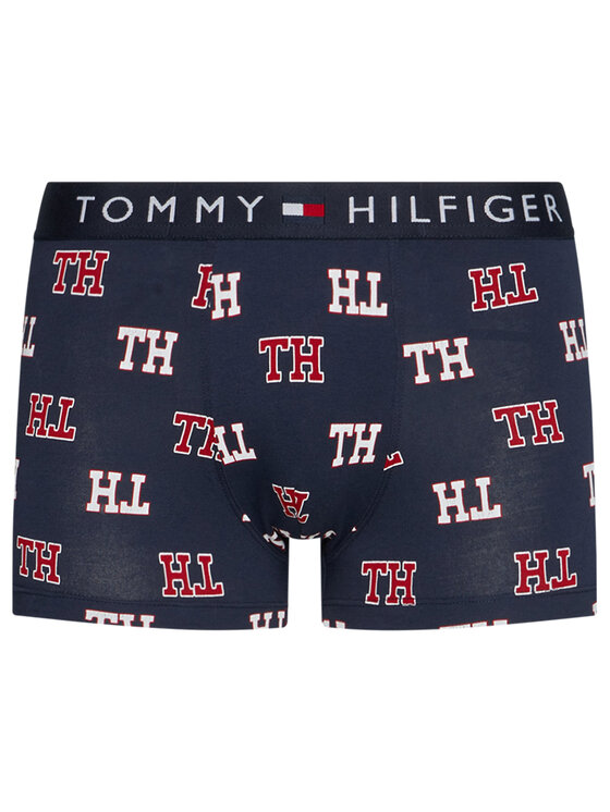 Tommy Hilfiger Bokserki Print UM0UM01831 Granatowy | Modivo.pl