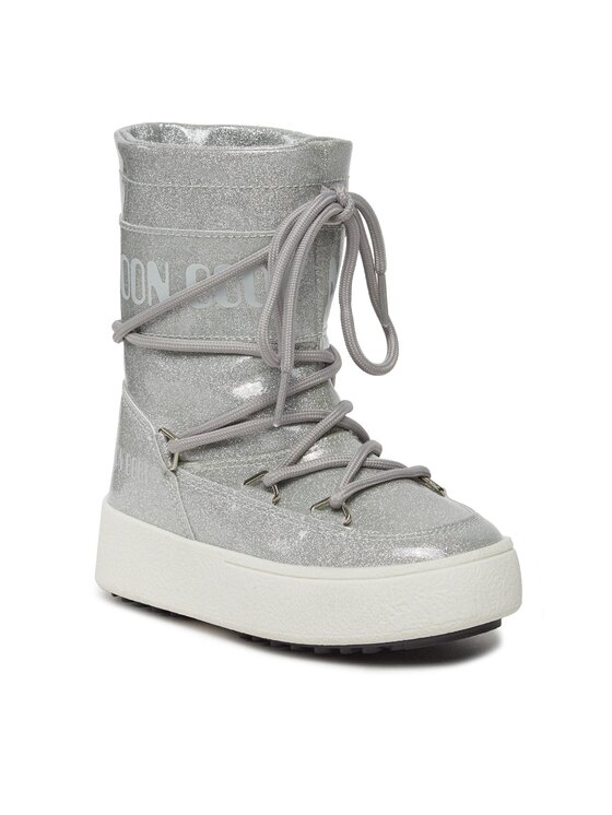 Moon Boot Cizme de zăpadă Jtrack Tube Glitter 34301000001 Argintiu ...