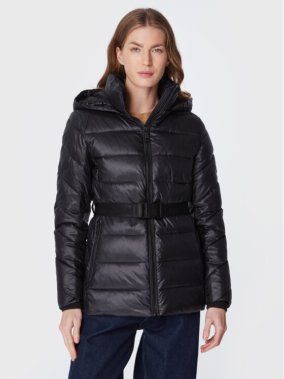 Calvin Klein Geacă de iarnă Essential K20K204698 Negru Regular Fit ...