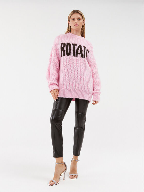 ROTATE Sweater 1120751485 Rózsaszín Relaxed Fit | Modivo.hu