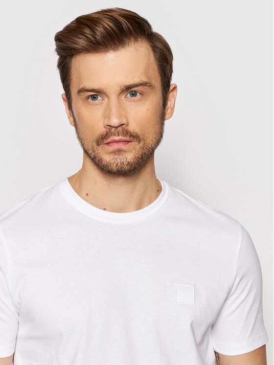 Boss T-Shirt Tales 50472584 Biały Relaxed Fit | Modivo.pl