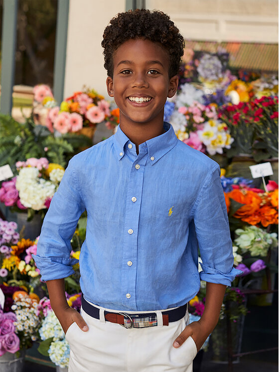 Polo Ralph Lauren Košile 323865270003 Modrá Regular Fit | Modivo.cz