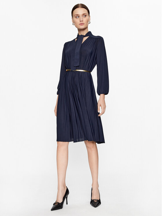 Marella Sukienka koktajlowa Circo 2336260338200 Granatowy Regular Fit ...