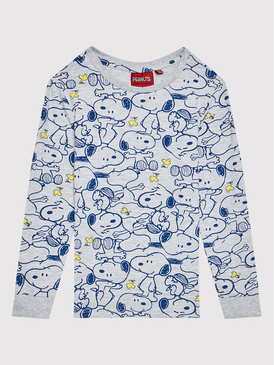 OVS Pyjama PEANUTS 1329310 Grau Regular Fit | Modivo.de