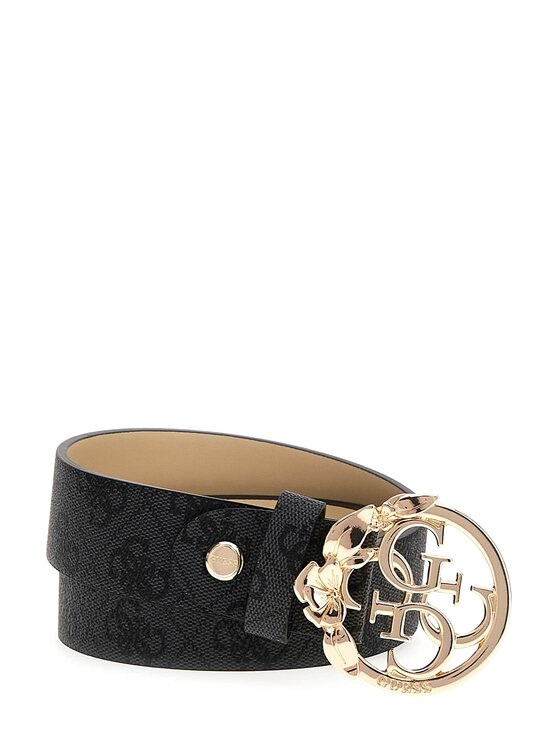 Guess Pasek Damski 161261 Czarny | Modivo.pl