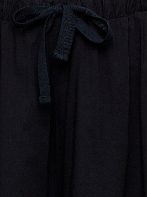 Deha Pantaloni culotte D83085 Negru Relaxed Fit | Modivo.ro