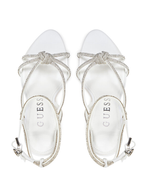 Guess Sandale FLJMRT ELE03 Alb | Modivo.ro