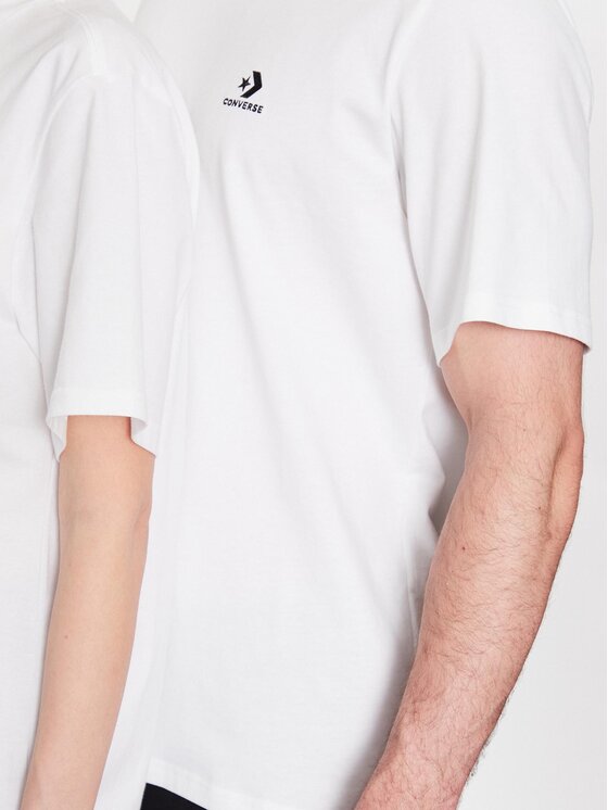 Converse T-Shirt Unisex Go-To Embroidered Star Chevron 10023876-A01 ...