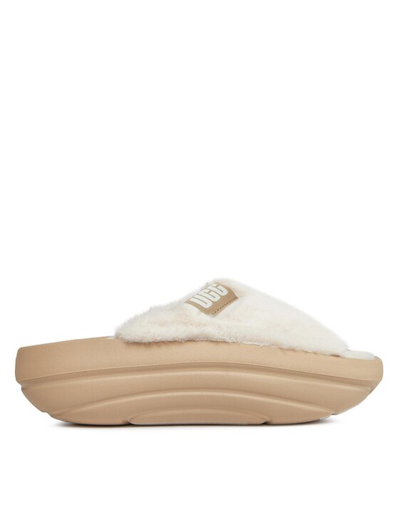 Ugg Šľapky W Foamo Uggplush Slide 1143849 Biela | Modivo.sk