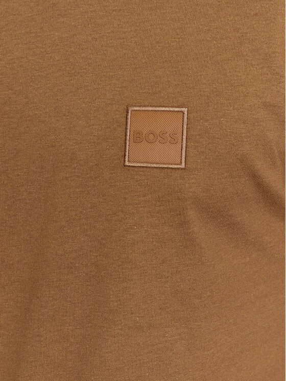 Boss T-Shirt Tales 50472584 Brązowy Relaxed Fit | Modivo.pl