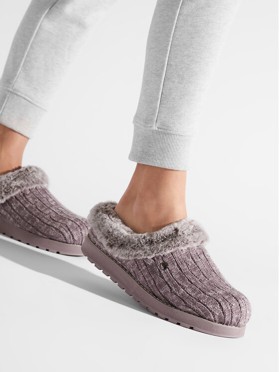 Skechers Kapcie Ice Angel 31204/MVE Fioletowy | Modivo.pl