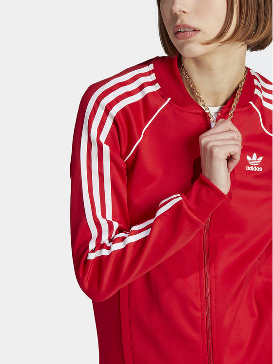 adidas Pulóver adicolor Classics SST IK4032 Piros Regular Fit | Modivo.hu