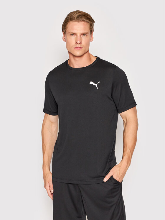 Puma Maglietta tecnica Active Small Logo 586725 Nero Regular Fit ...