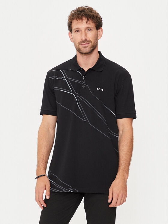 Boss Поло Paddy 3 50512766 Чорний Regular Fit | Modivo.ua