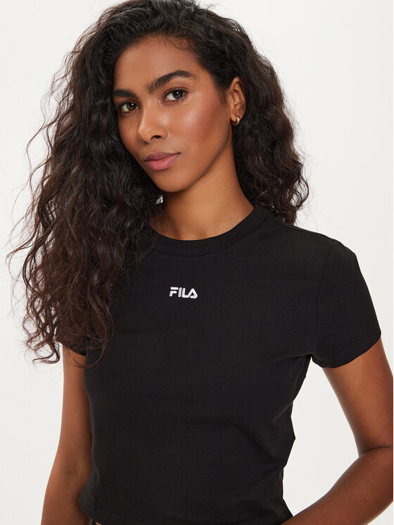 Fila T-Shirt FAW0744 Czarny Slim Fit | Modivo.pl