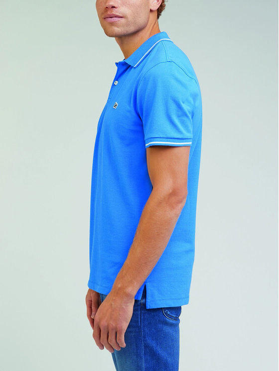 Lee Polo L61ARLA13 112330618 Niebieski Regular Fit | Modivo.pl