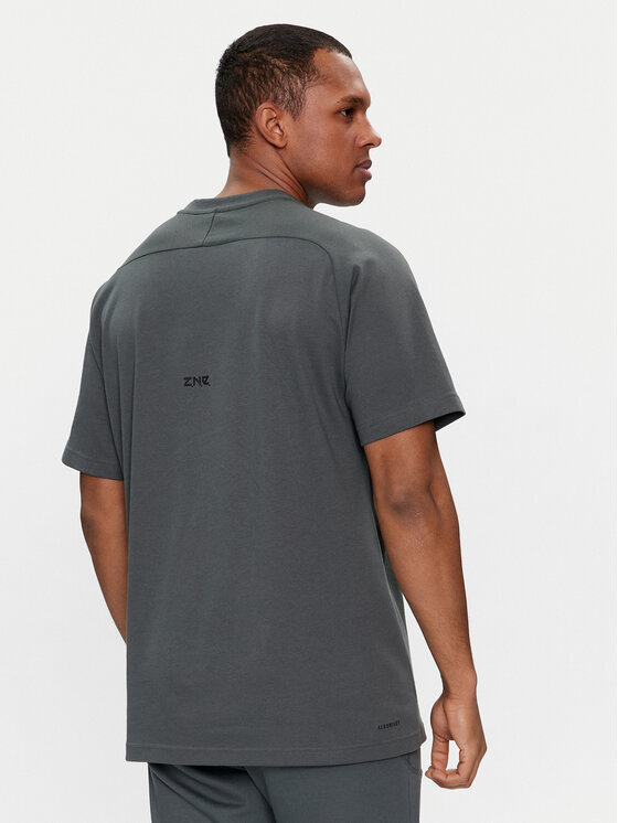 adidas T-Shirt Z.N.E. IS8358 Zelená Loose Fit | Modivo.cz