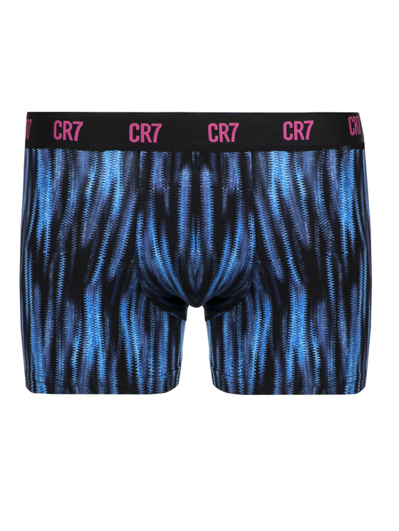 Cristiano Ronaldo CR7 Komplektas: 3 poros trumpikių Basic W Aop Trunk 3Pack 8110-49-703 Mėlyna ...