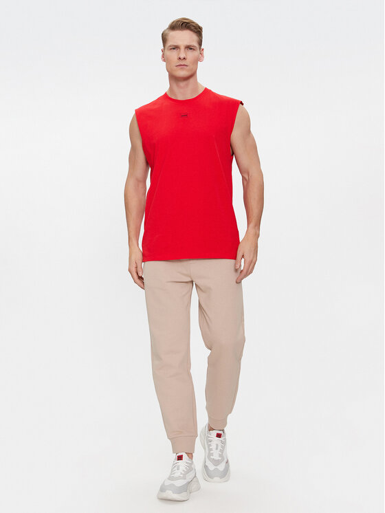 Hugo Tank-Top Dankto241 50505305 Rot Regular Fit | Modivo.de