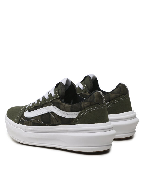 Vans Tenisky Old Skool Over VN0A7Q5EN3U1 Zelená | Modivo.cz