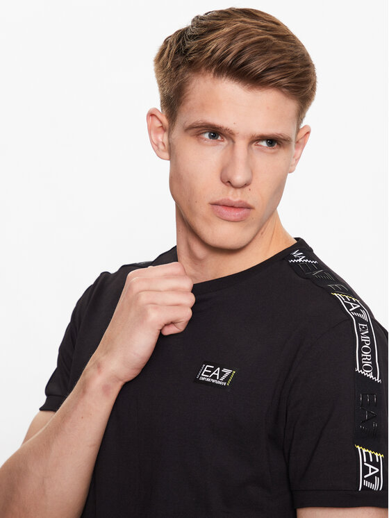 EA7 Emporio Armani T-Shirt 3RPT06 PJ02Z 1200 Schwarz Regular Fit | Modivo.de