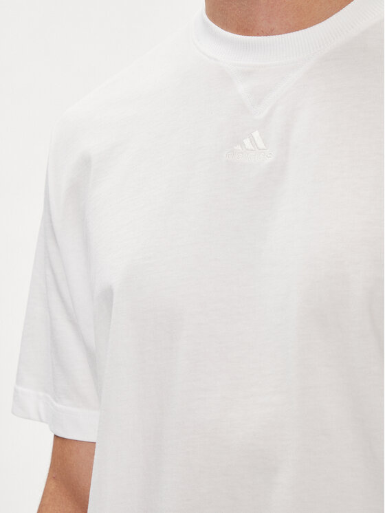 adidas T-Shirt ALL SZN IC9788 Biały Loose Fit | Modivo.pl