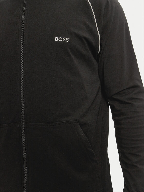 Boss Bluza Mix&Match 50515366 Czarny Regular Fit | Modivo.pl