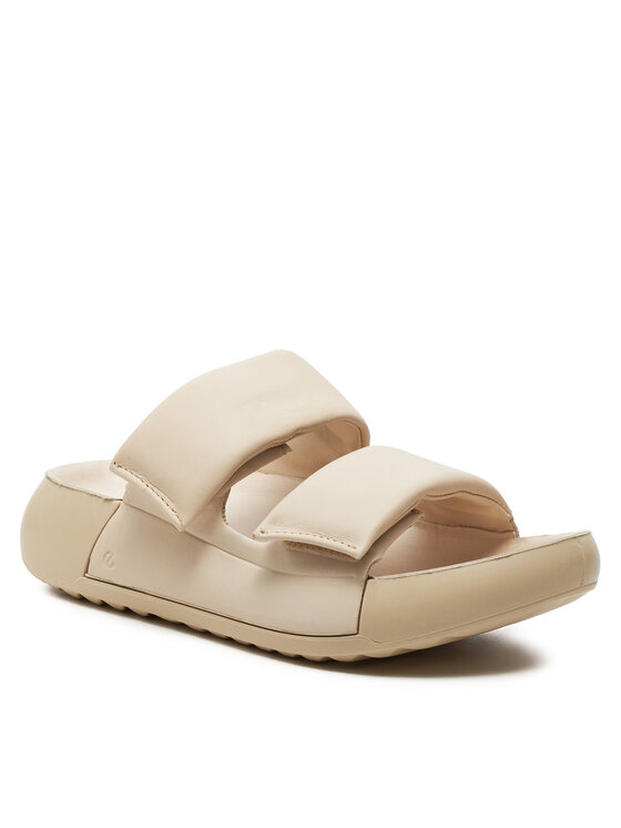 ECCO Klapki Cozmo Pf W 20666301378 Beżowy | Modivo.pl