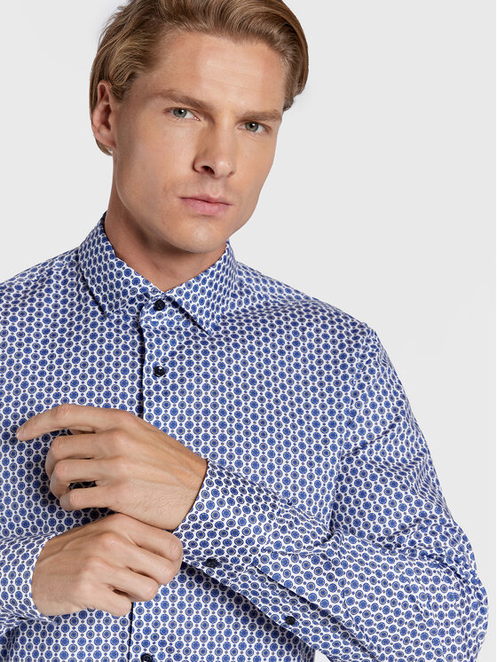 Pierre Cardin Hemd C6 11401/000/0059 Blau Tailored Fit | Modivo.de