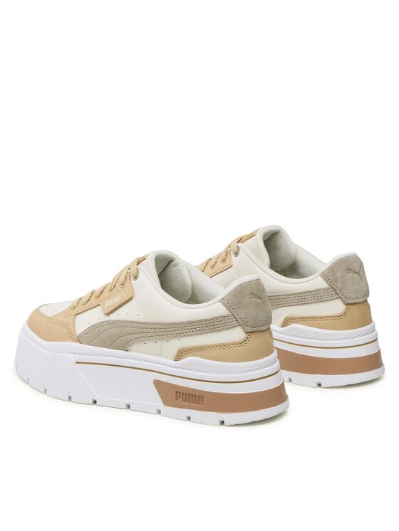 Puma Sneakersy Mayze Stack Luxe Wns 389853 02 Beżowy | Modivo.pl