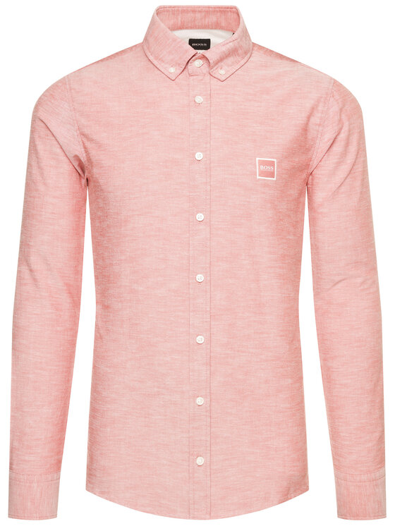 Boss Hemd Mabsoot 50409549 Rosa Slim Fit Modivo