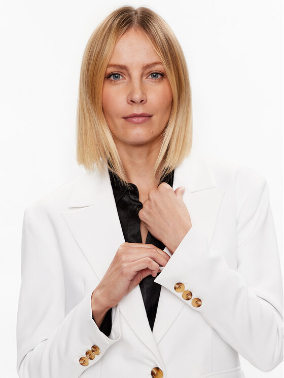Gina Tricot Sakko Mille 19190 Weiß Regular Fit | Modivo.de