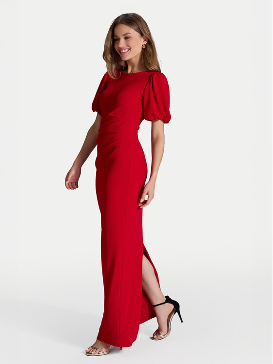Swing Sukienka wieczorowa 5AG15200 Czerwony Regular Fit | Modivo.pl