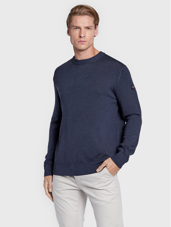 Paul&Shark Pull 11311001 Bleu marine Regular Fit | Modivo.fr
