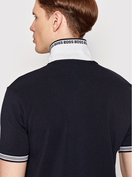 Boss Polo Paddy 50469055 Granatowy Regular Fit | Modivo.pl