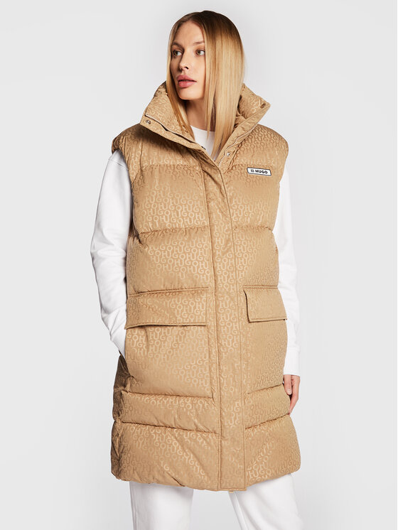 Hugo Елек Fandira-1 50474342 Бежов Regular Fit | Modivo.bg
