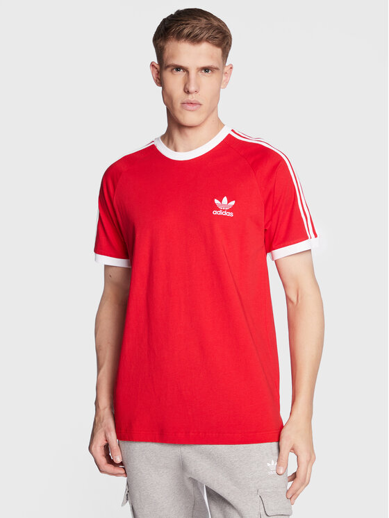 adidas Tricou Adicolor Classics 3-Stripes T-Shirt IA4852 Roșu Regular ...