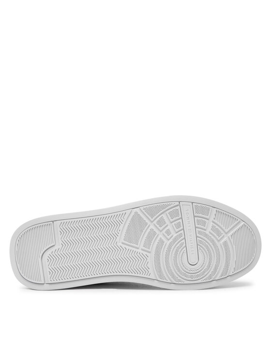 Tommy Hilfiger Sneakersy Th Court Leather Grain Ess FM0FM05297 ...