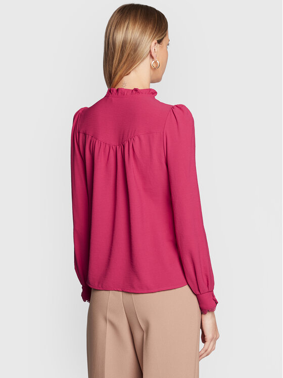 NAF NAF Hemd Hipopo THNC18 Rosa Regular Fit | Modivo.de
