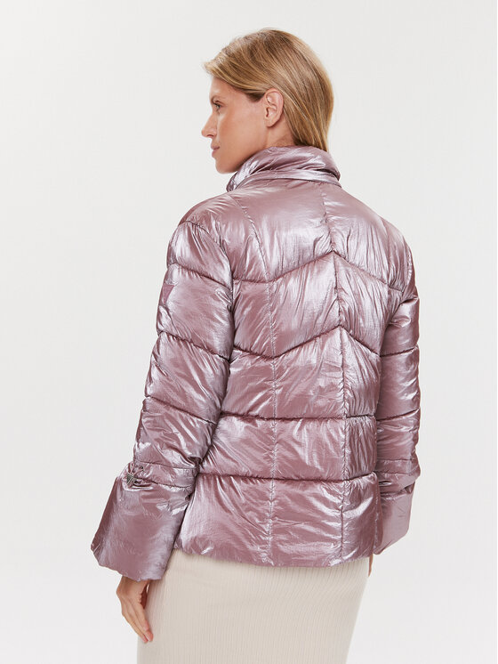 Guess Daunenjacke W3BL25 WFR90 Rosa Regular Fit | Modivo.de